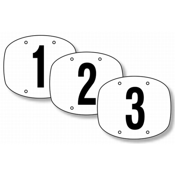 STARTNUMMERN - bedruckt - Trias Turnierbedarf GmbH, 25,95